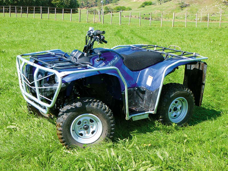 Yamaha Grizzly 550 quad bike review