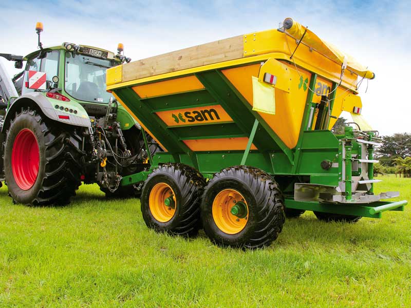 SAM six tonne spreader review