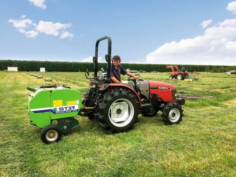 Mini balers help Hawke's Bay farmer achieve big results