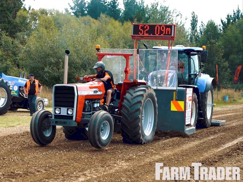 Diesel Performance Solutions's tractor pull action at Southern Field Days