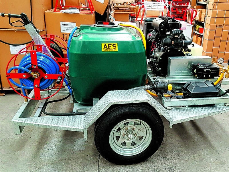 AES Waterblasters profile
