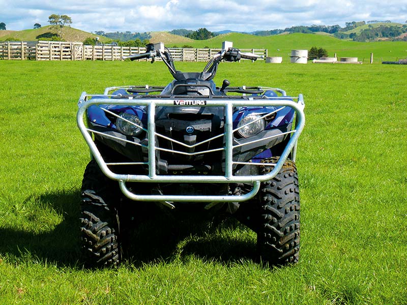Yamaha Grizzly 550 quad bike review