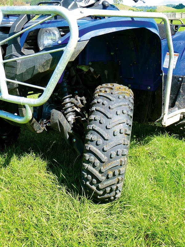 Yamaha Grizzly 550 quad bike review