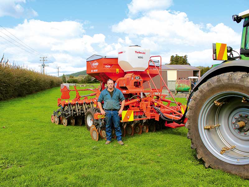 Kuhn SD4000 drill test