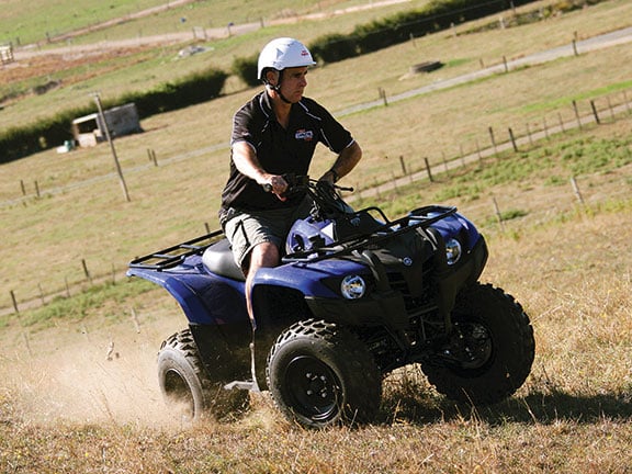 Yamaha YFM300A Grizzly ATV review